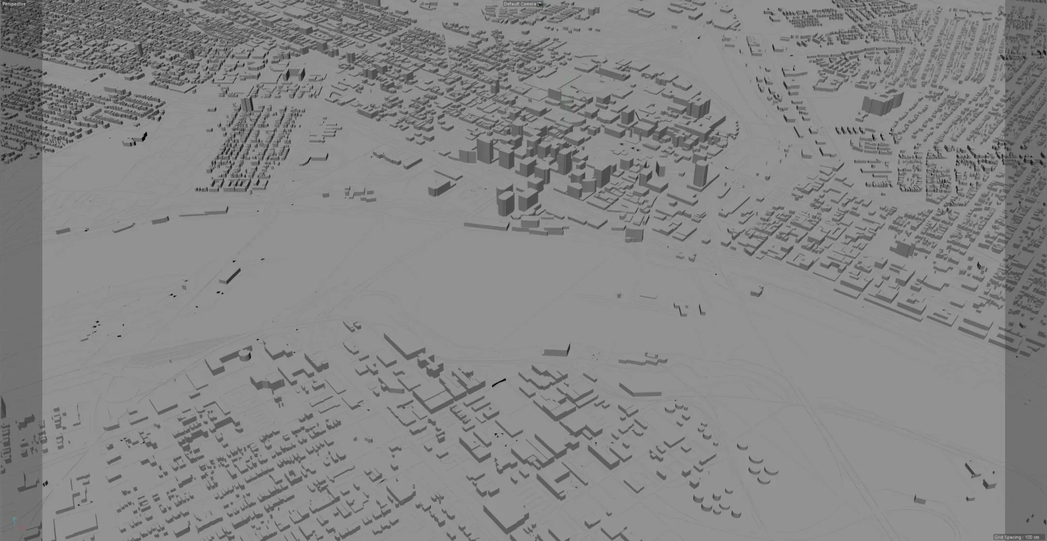 Richmond City Virginia USA 3D Model - FlippedNormals