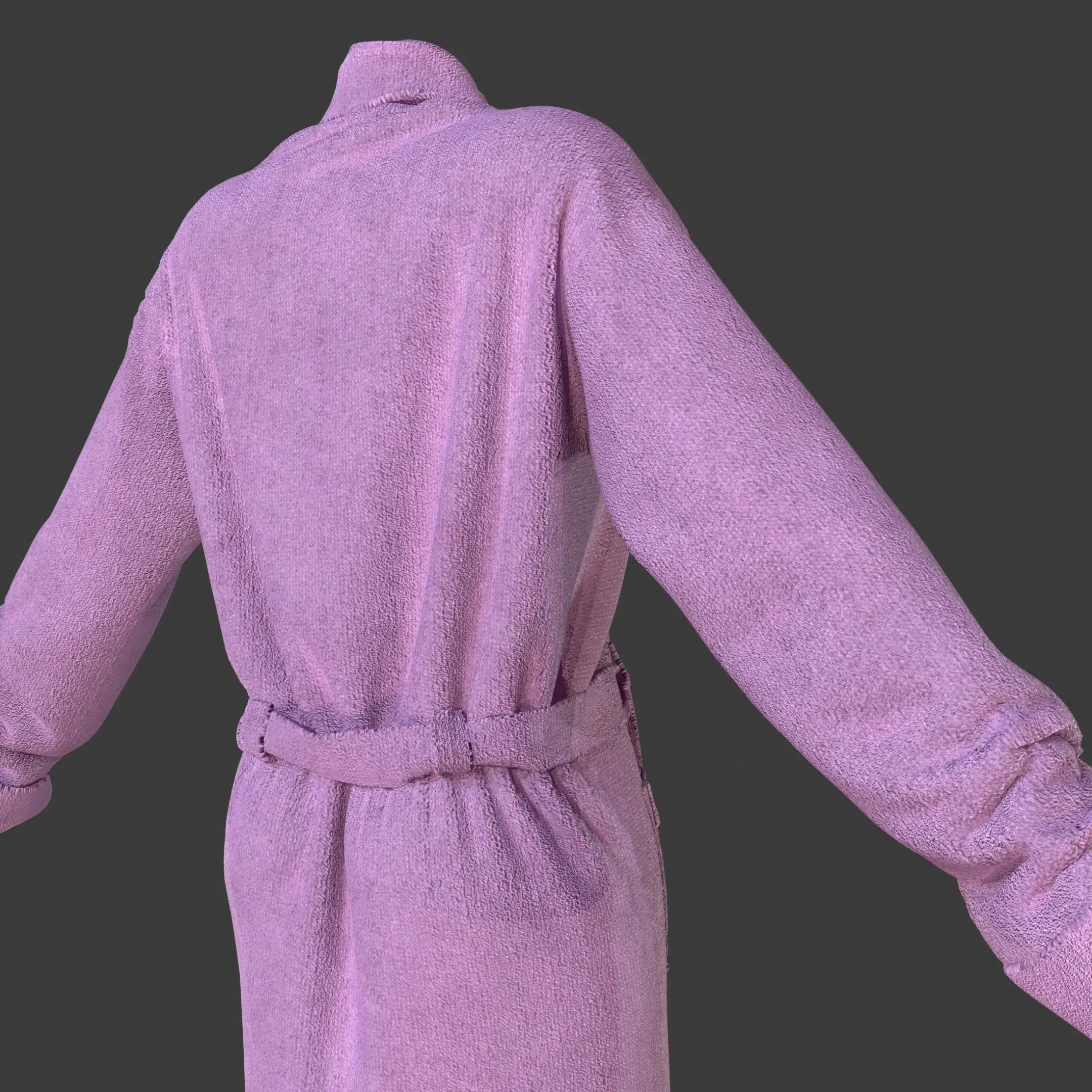 Bathing Robe Model + 43 Min Video - FlippedNormals