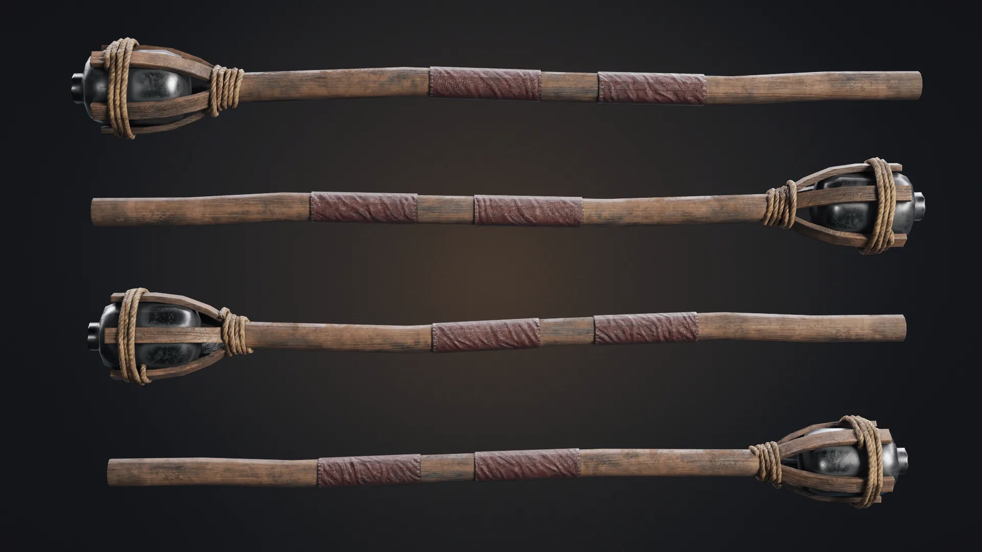 Standing Fire Torch - FlippedNormals