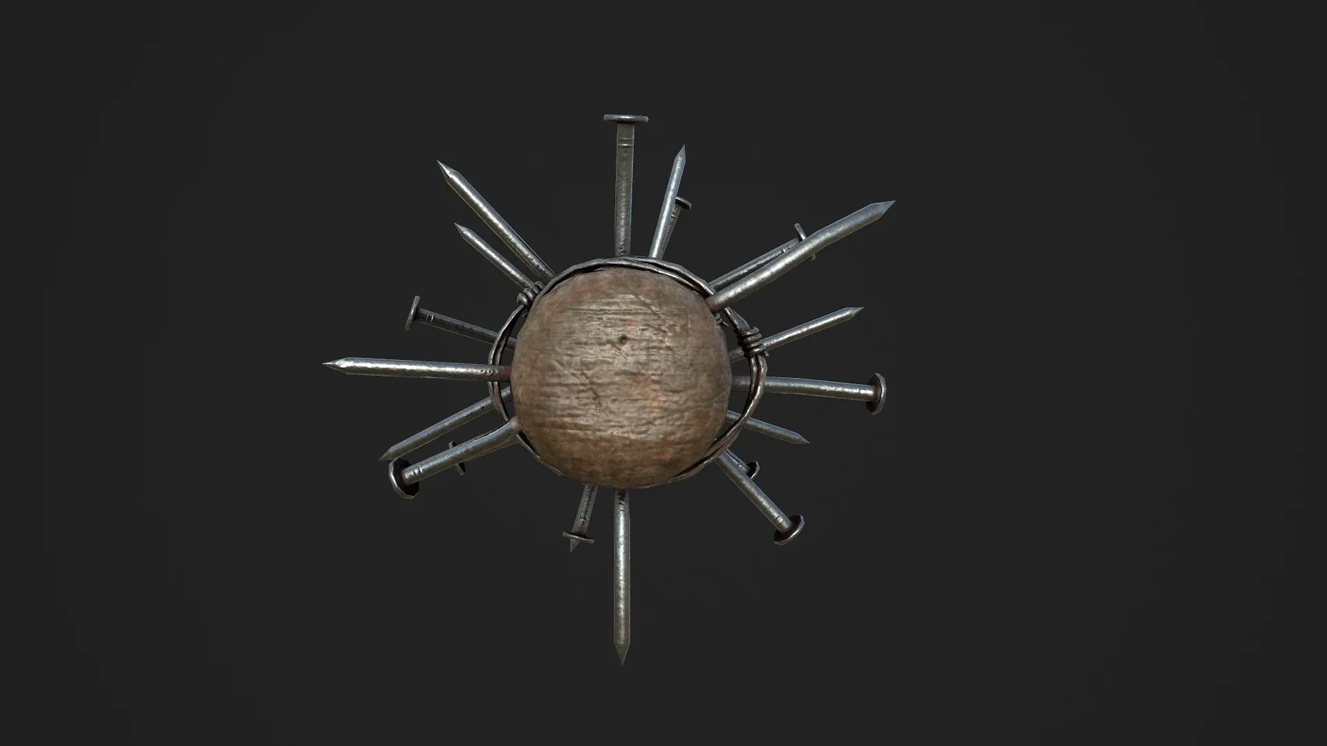 Barbed Baseball Bat Weapon - FlippedNormals