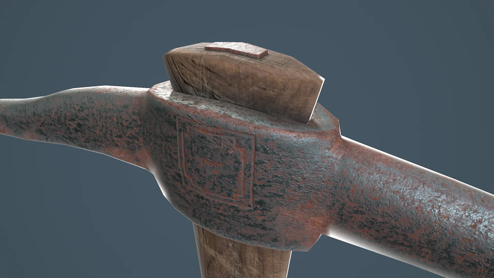 Old Rusty Pickaxe - FlippedNormals