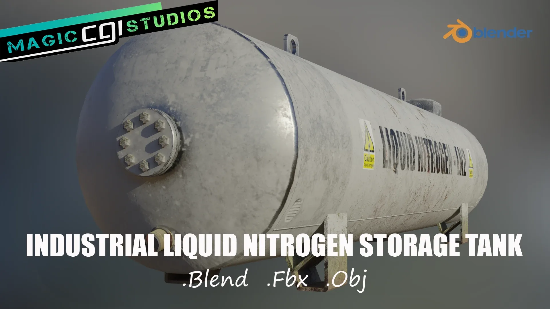 Industrial Liquid Nitrogen Storage - FlippedNormals