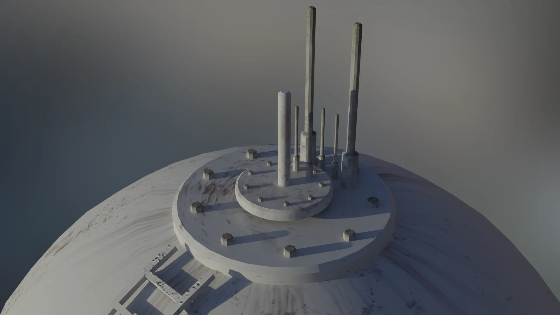 Industrial Liquid Oxygen Spherical - FlippedNormals