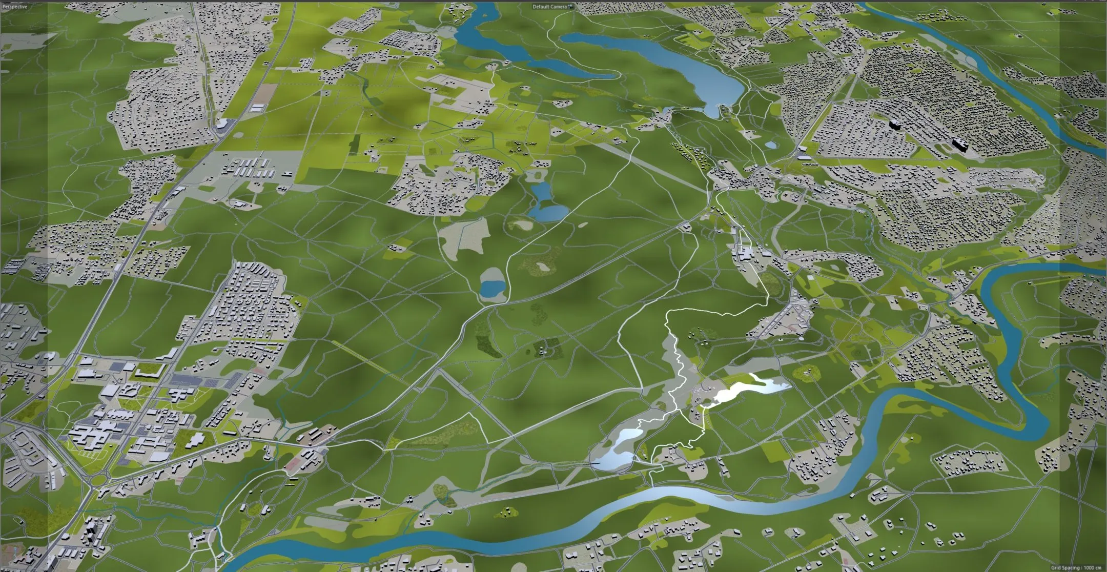 Vilnius City Lithuania 3D Model - FlippedNormals