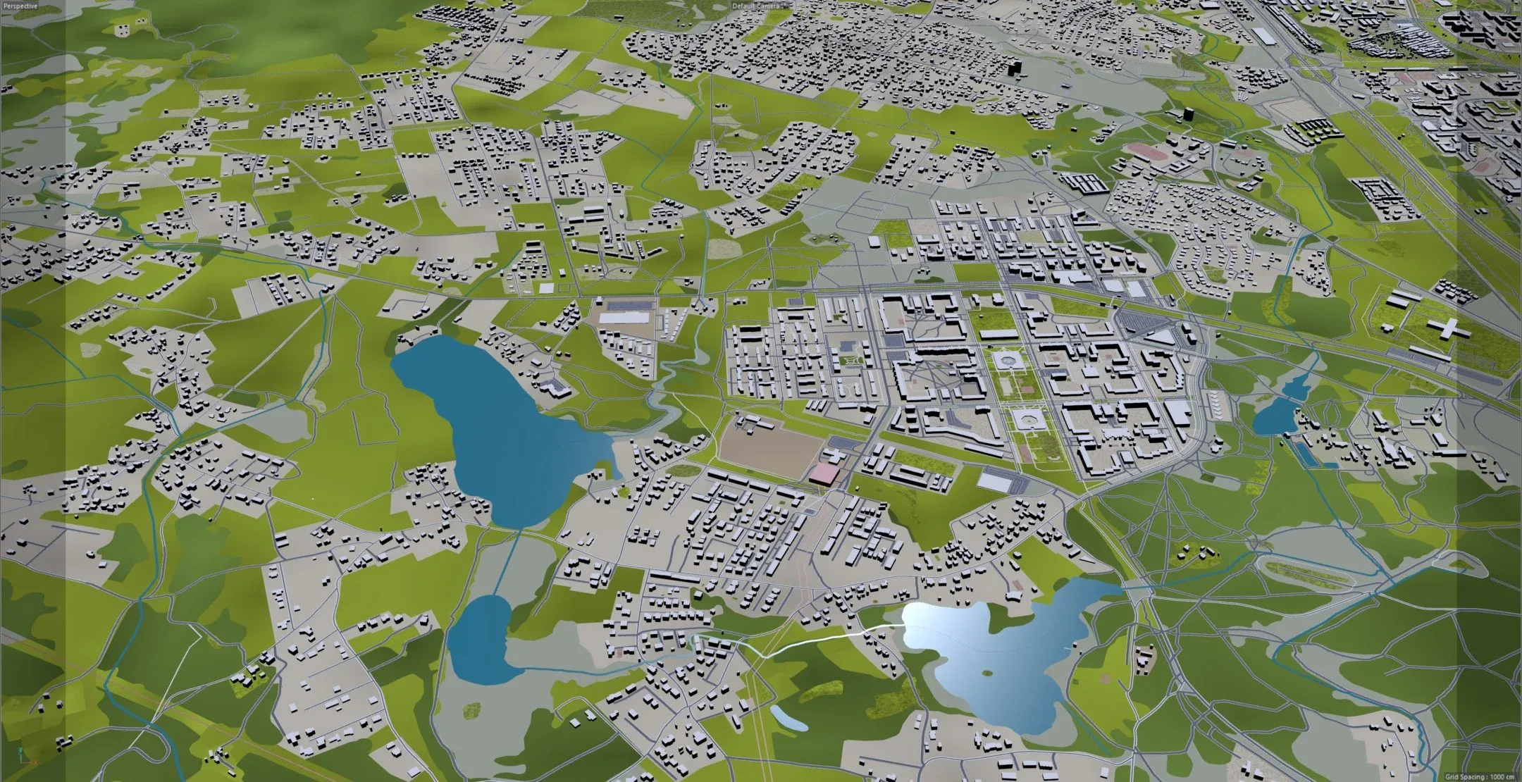 Vilnius City Lithuania 3D Model - FlippedNormals