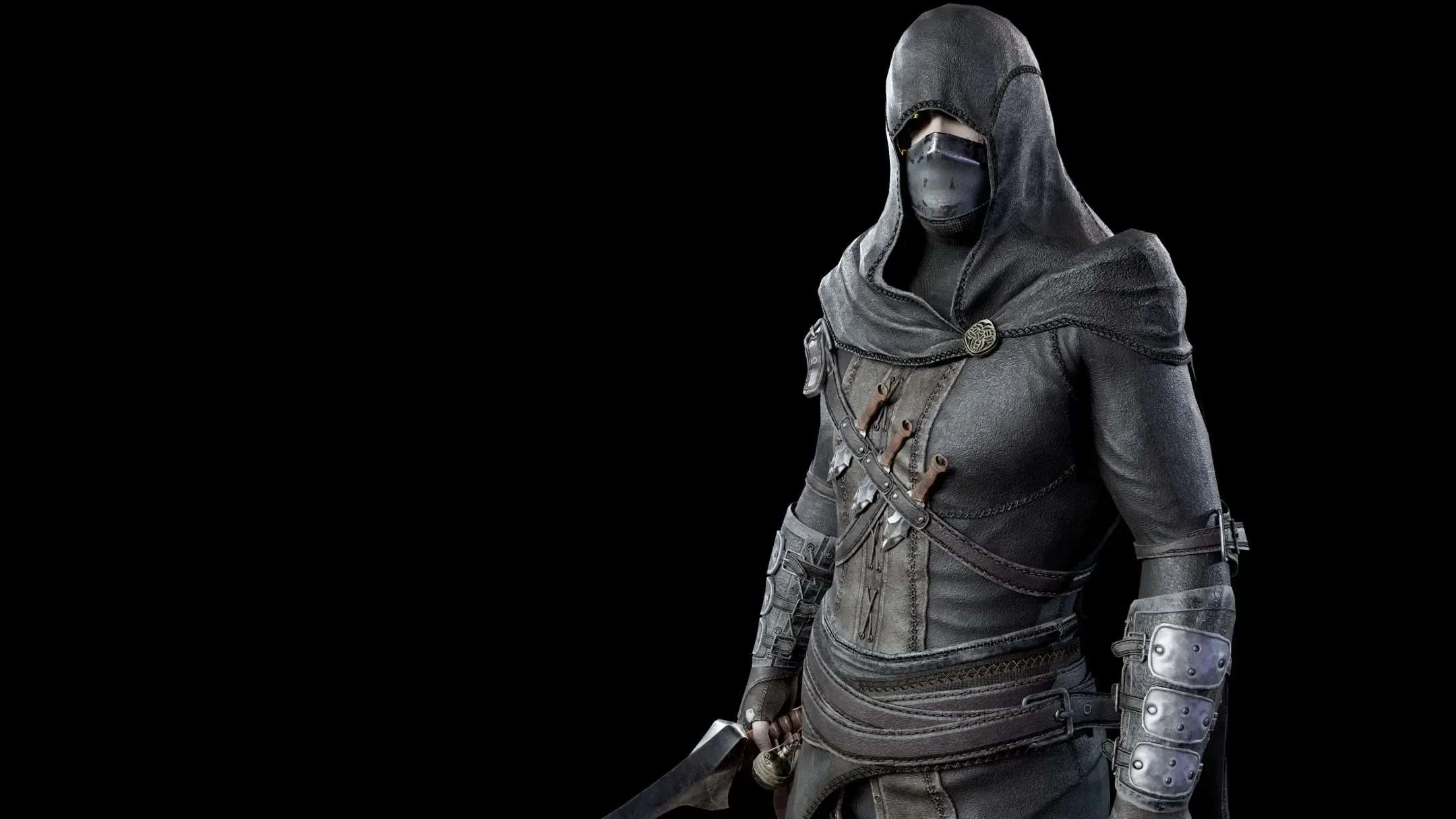 Assassin - Rigged & Animated - FlippedNormals