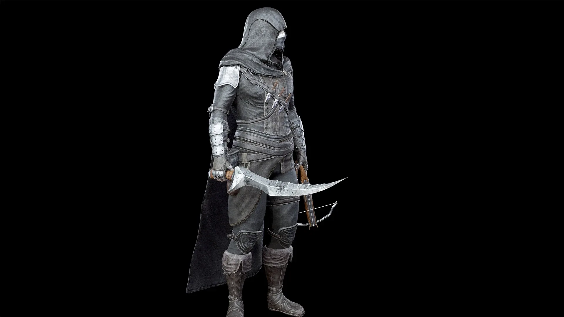 Assassin - Rigged & Animated - FlippedNormals