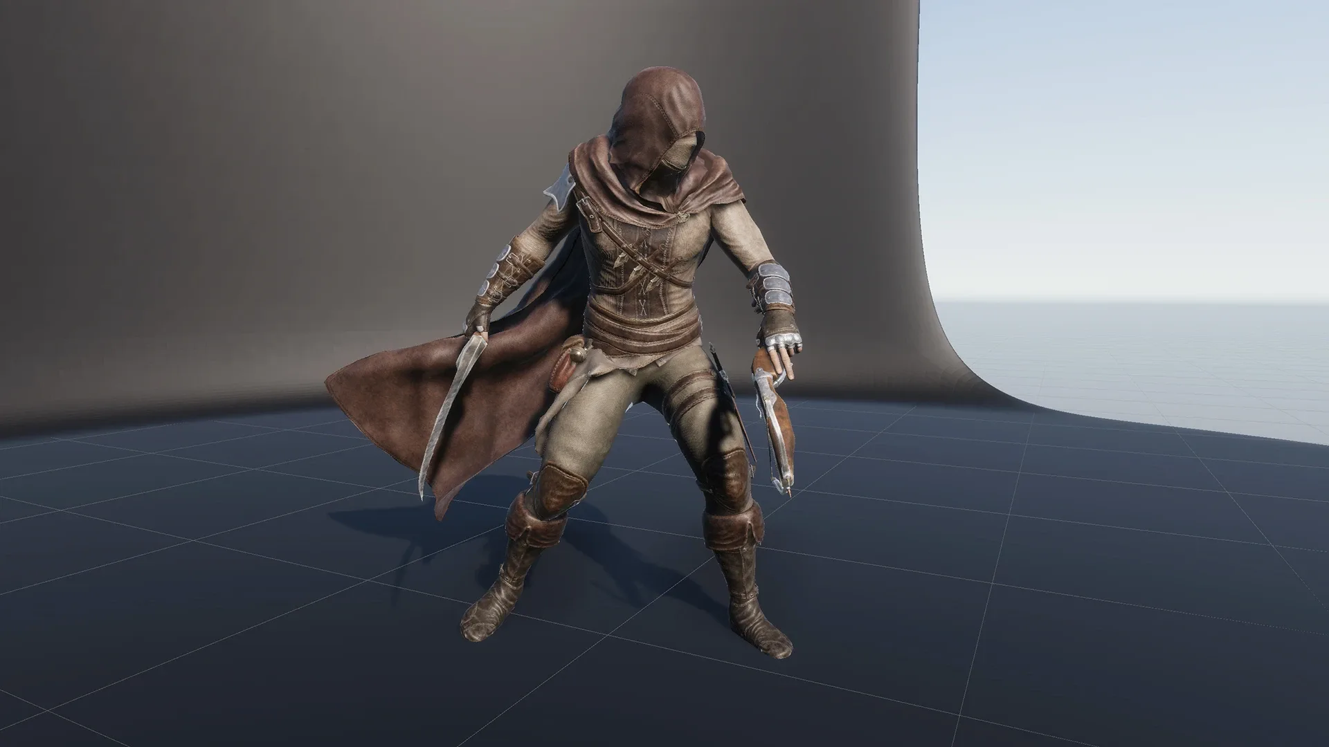Assassin - Rigged & Animated - FlippedNormals