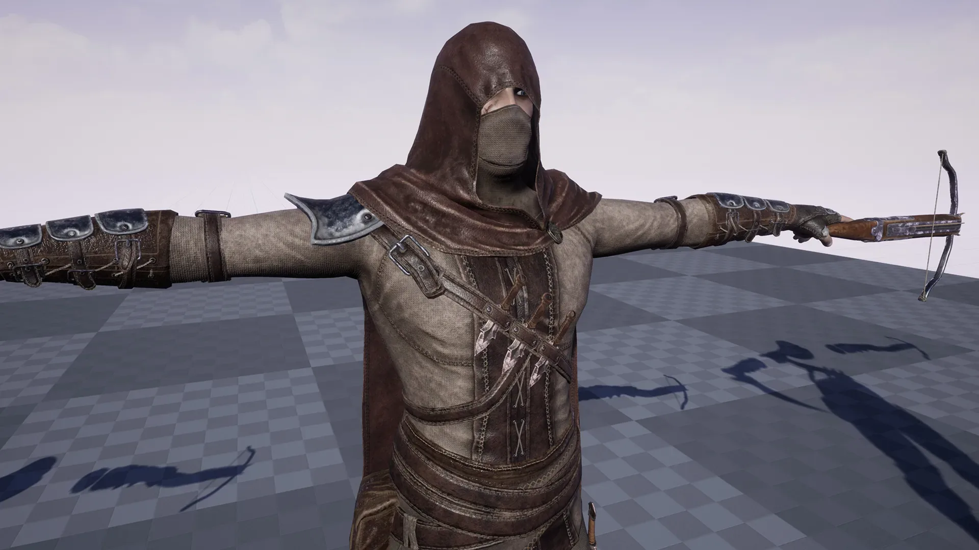 Assassin - Rigged & Animated - FlippedNormals