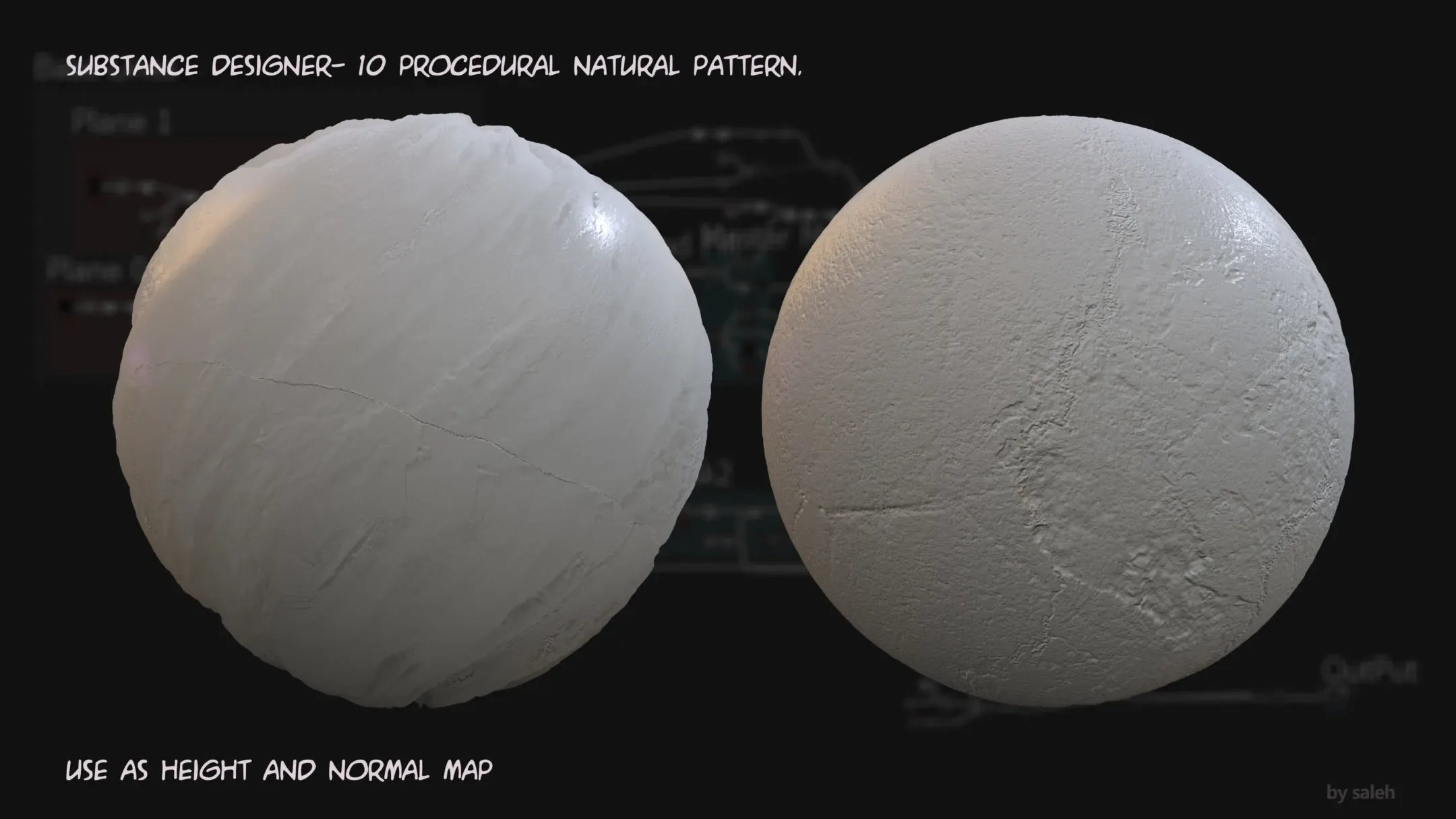 Natural Patterns - Procedural - FlippedNormals
