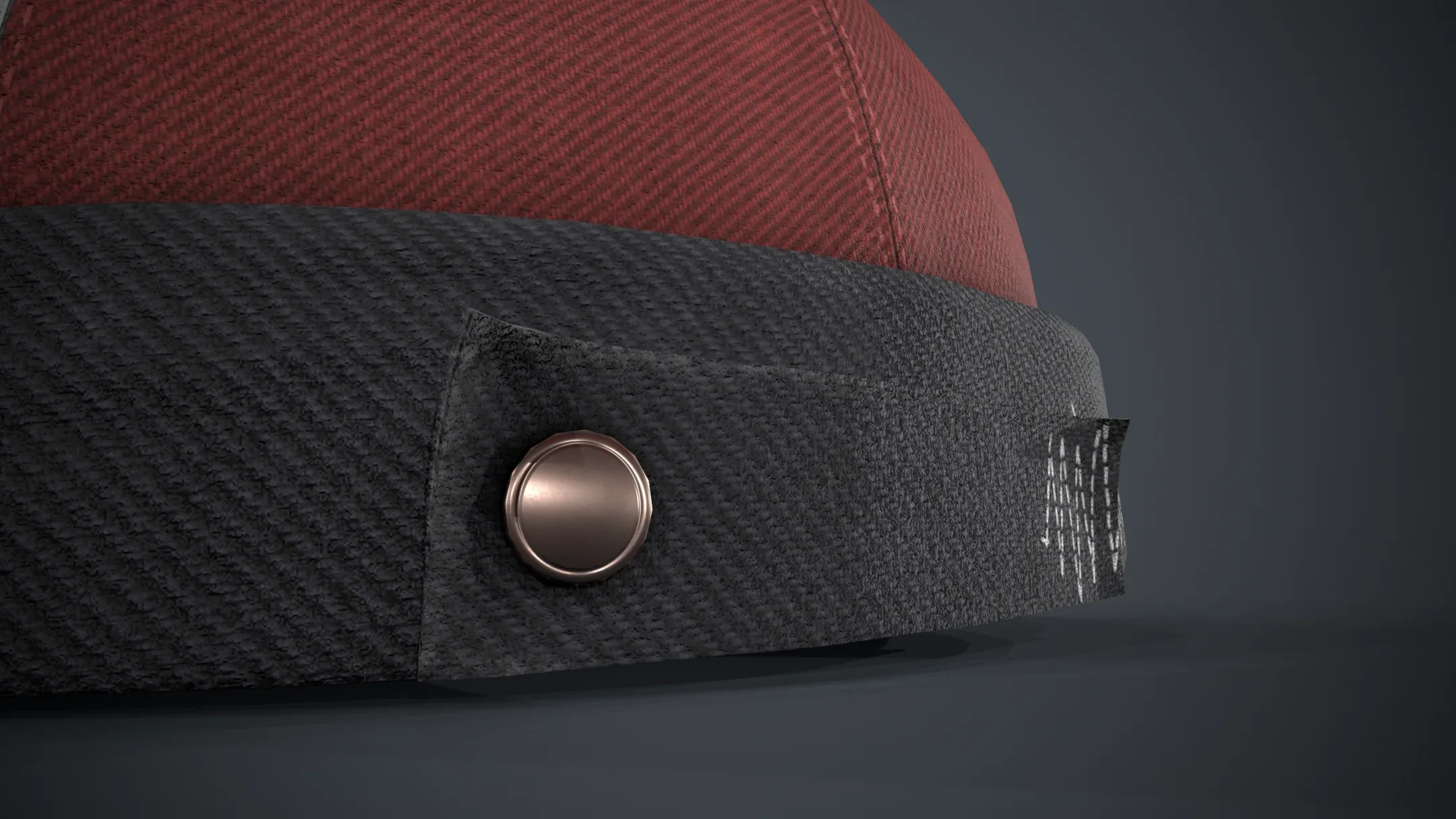 Red Jeans Brimless Cap - FlippedNormals