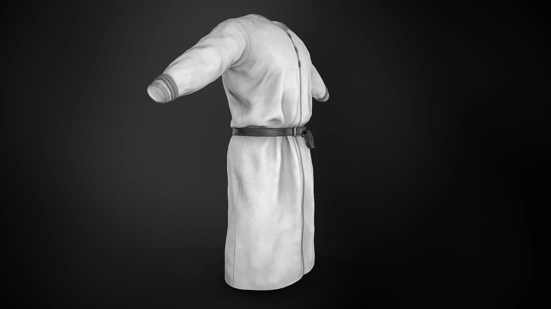 White Medieval Top - FlippedNormals