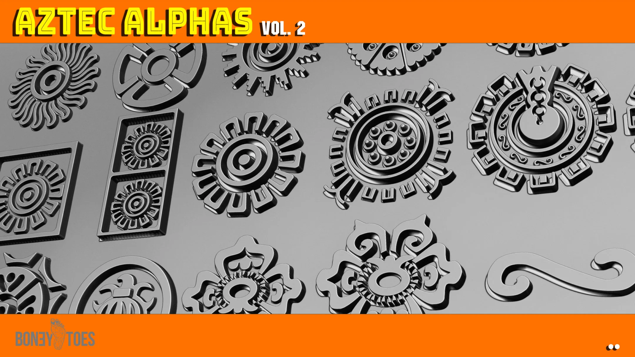 Aztec Alphas Volume 2 - FlippedNormals