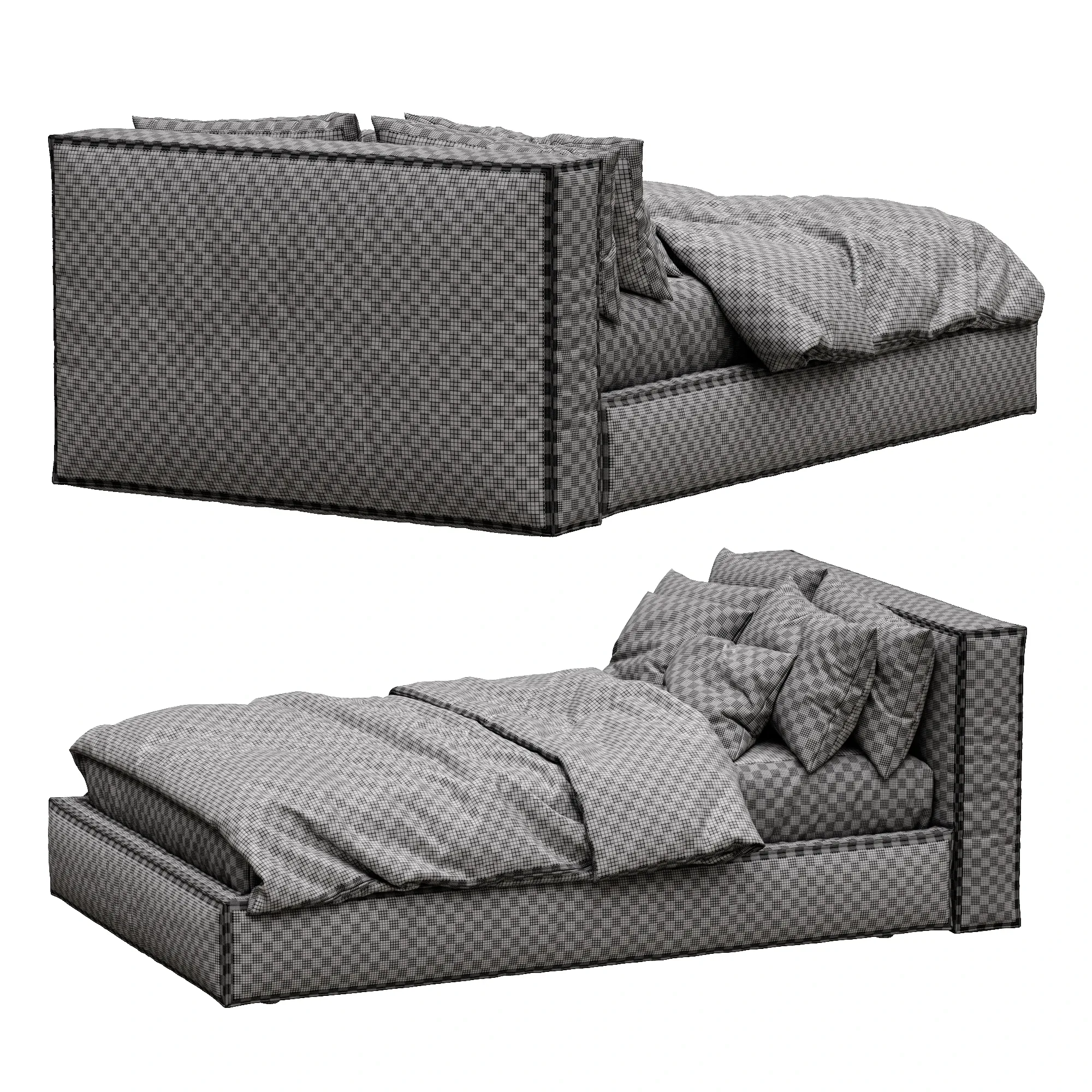 Flexteam Bed SLIM ONE - FlippedNormals