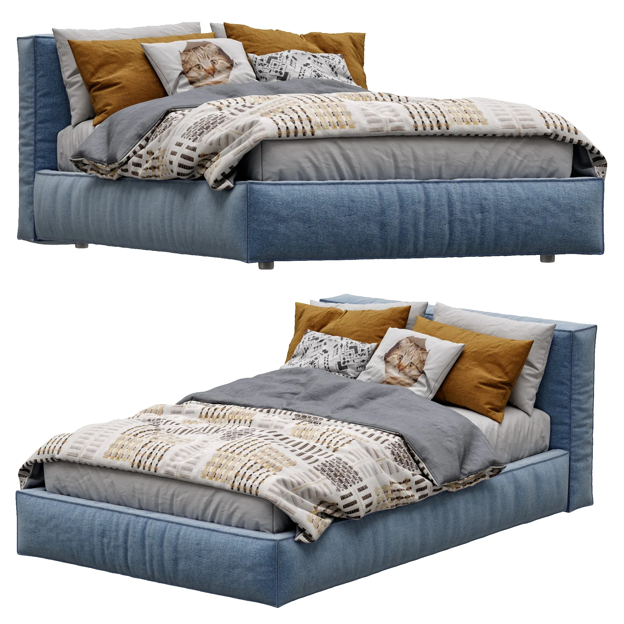 Flexteam Bed SLIM ONE - FlippedNormals