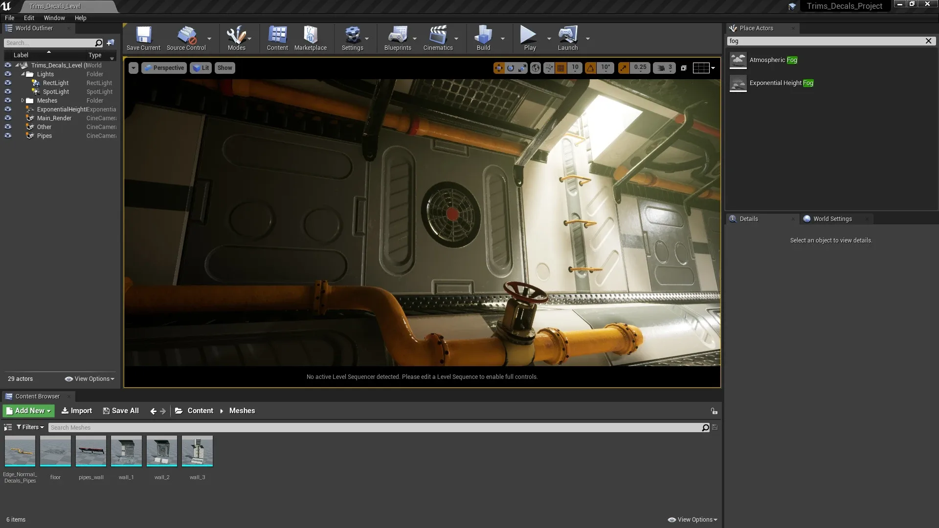 Using Trim Sheets & Decals for - FlippedNormals