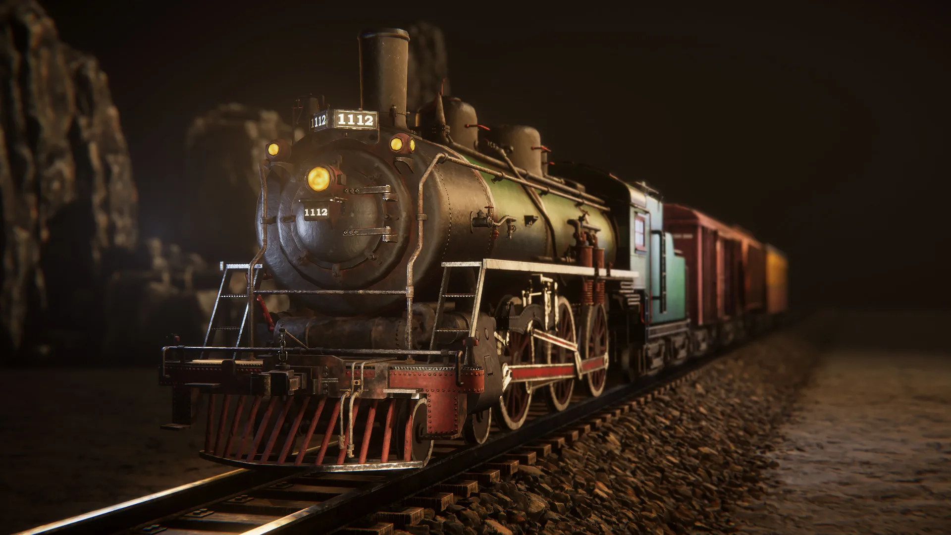 Vintage Train - FlippedNormals