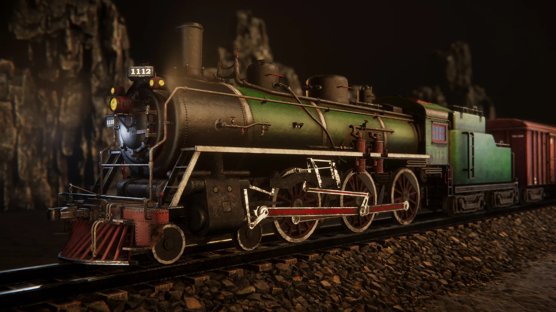 Vintage Train - FlippedNormals