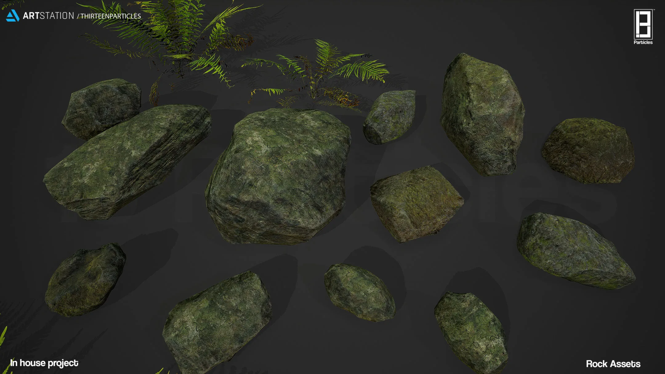 Rocks Low-poly Game Ready Asset - FlippedNormals
