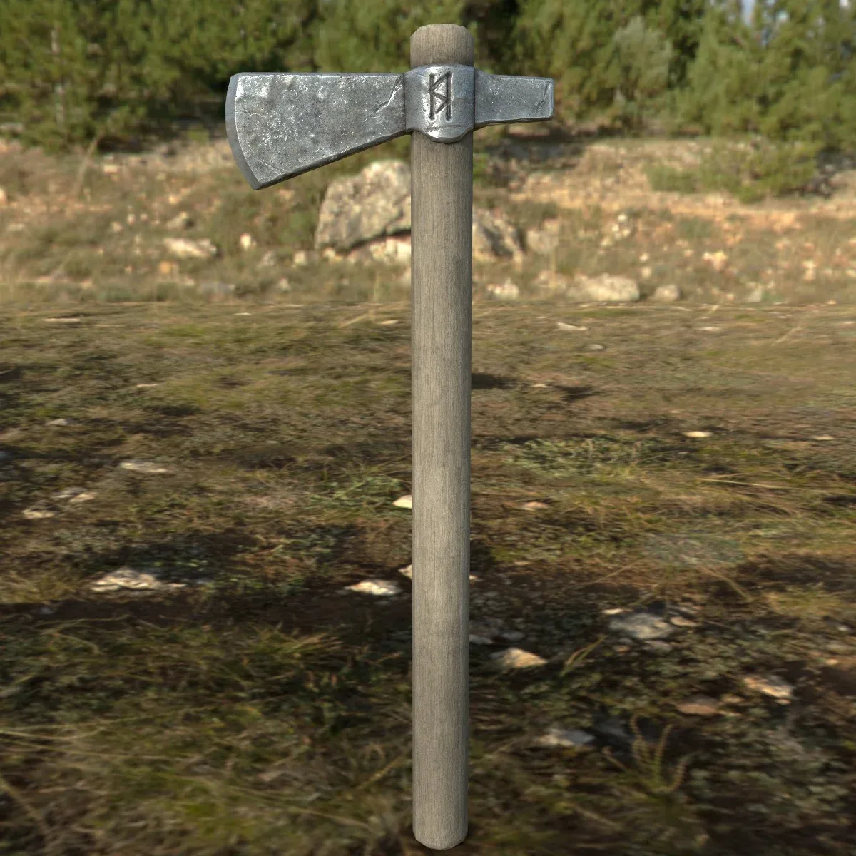 Axe - FlippedNormals