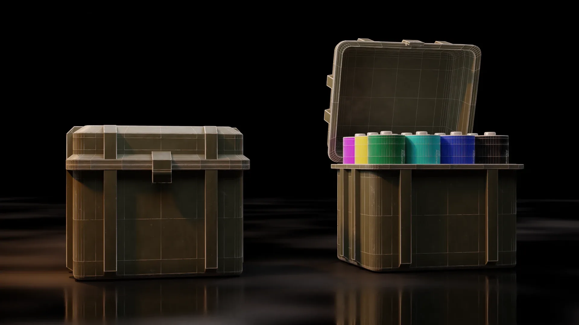 Battery Box Case - FlippedNormals