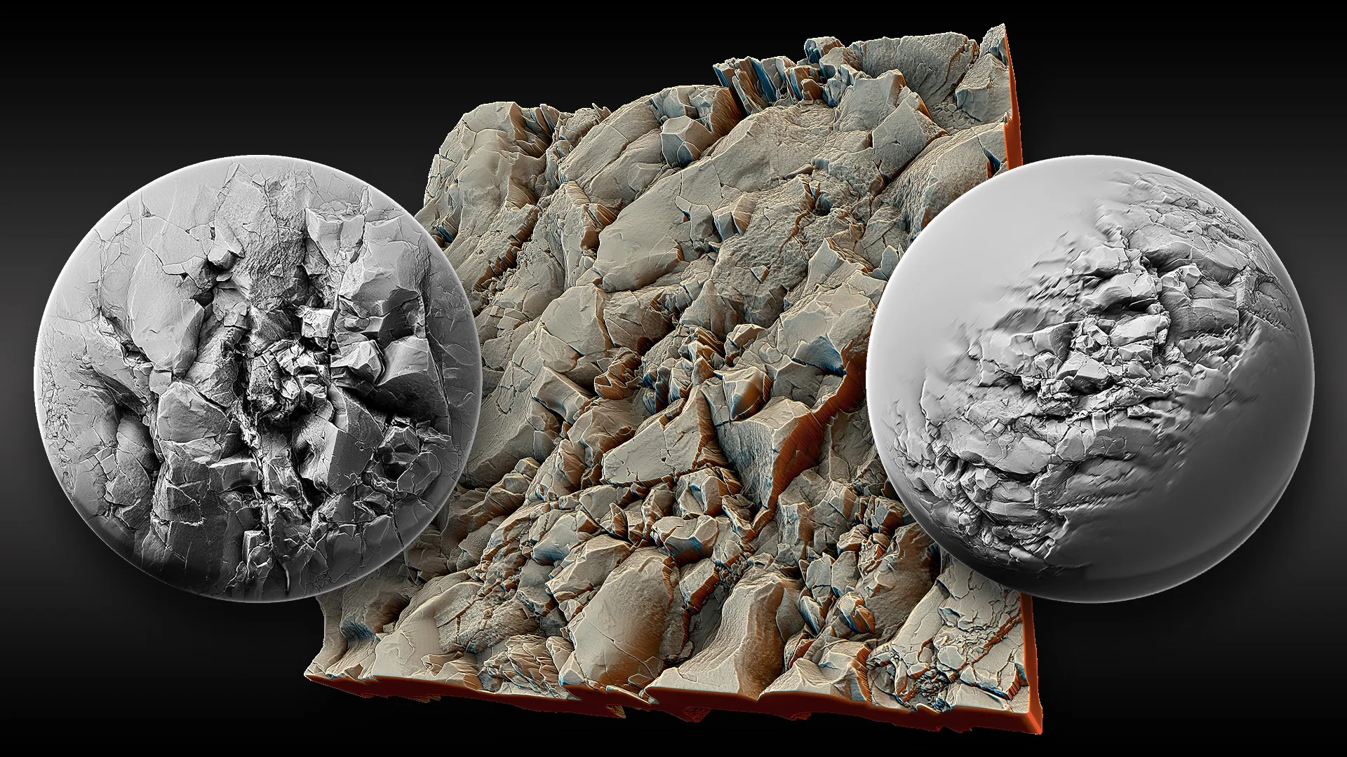 Ultra HQ Seamless Terrain / Rocks - FlippedNormals