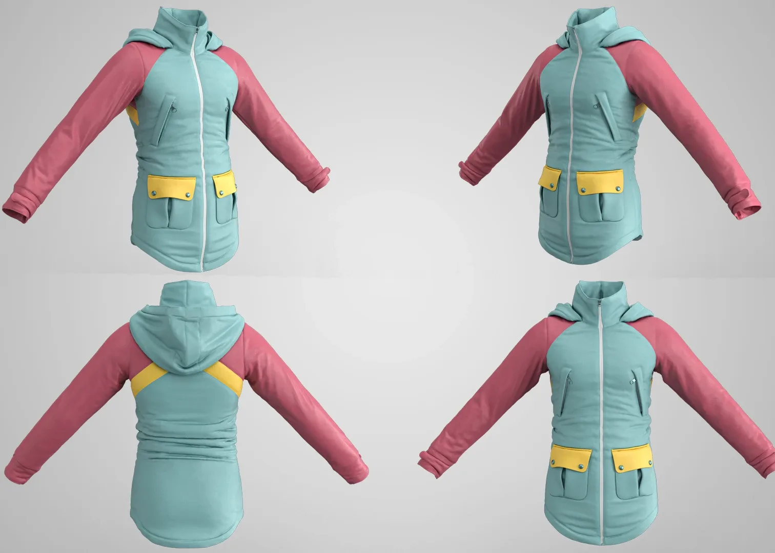 6 Jacket Collection + Video Tutorial - FlippedNormals