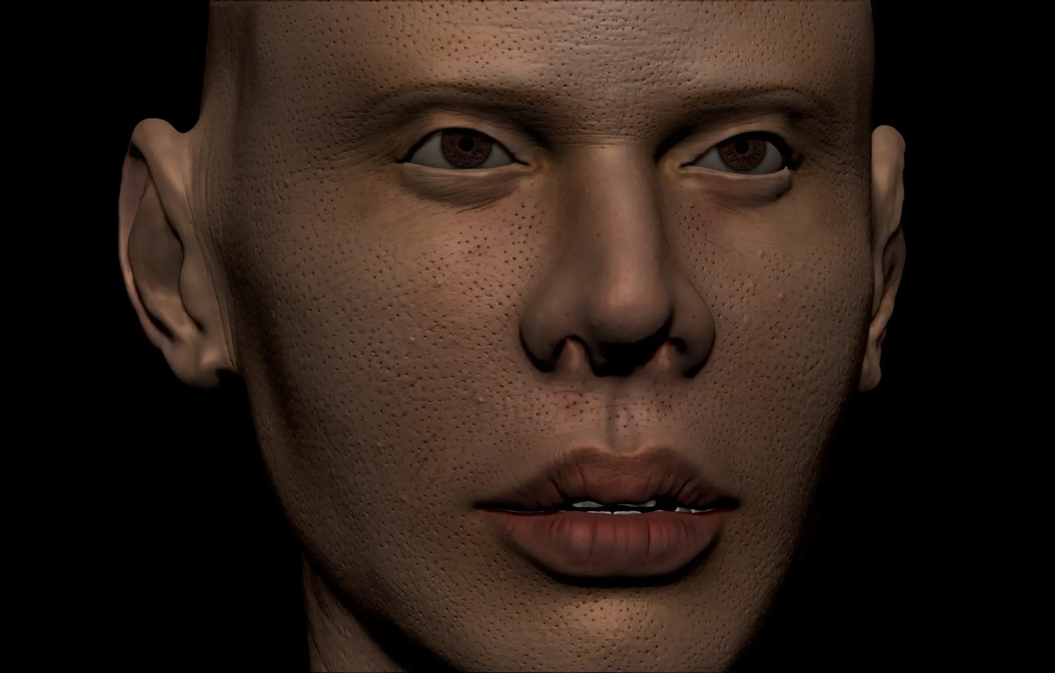 HD Female Complete Human 3D Anatomy - FlippedNormals