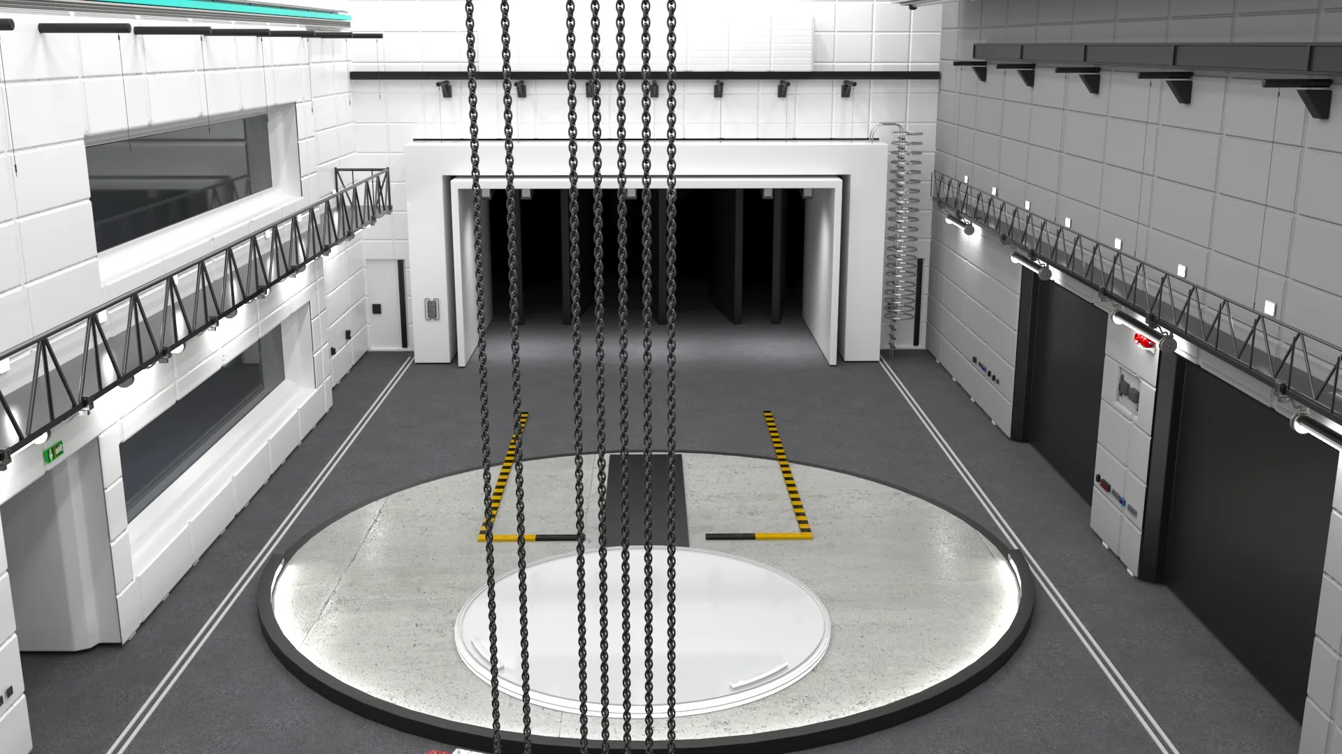 Interior Wind Test Garage - FlippedNormals