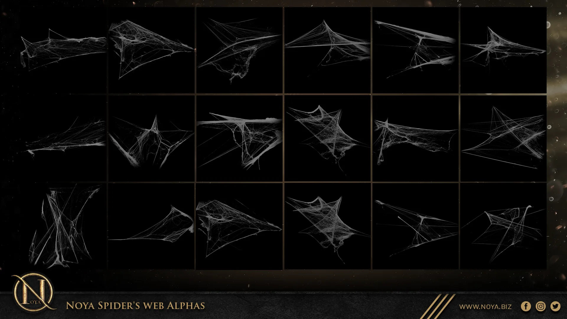 Noya Spider's Web Alphas v2 - FlippedNormals