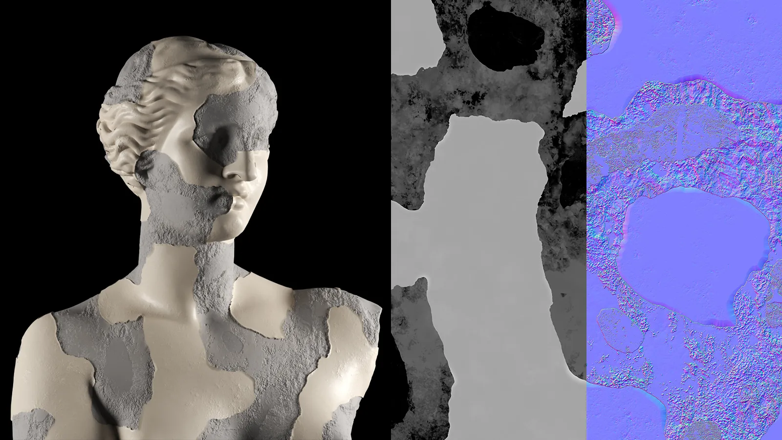 120 (Heightmap+Normal) Dirt, Scratch - FlippedNormals