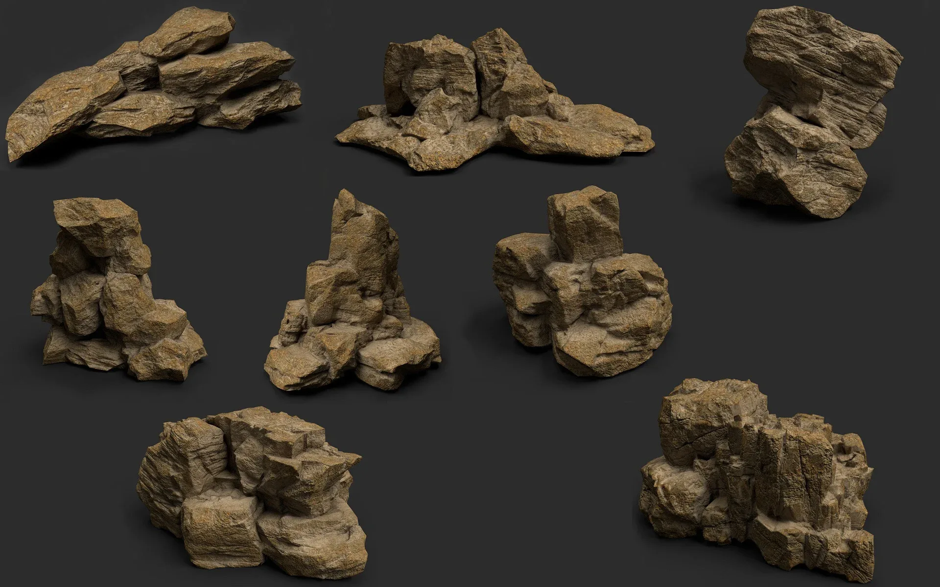 Rock Collection 010 - FlippedNormals