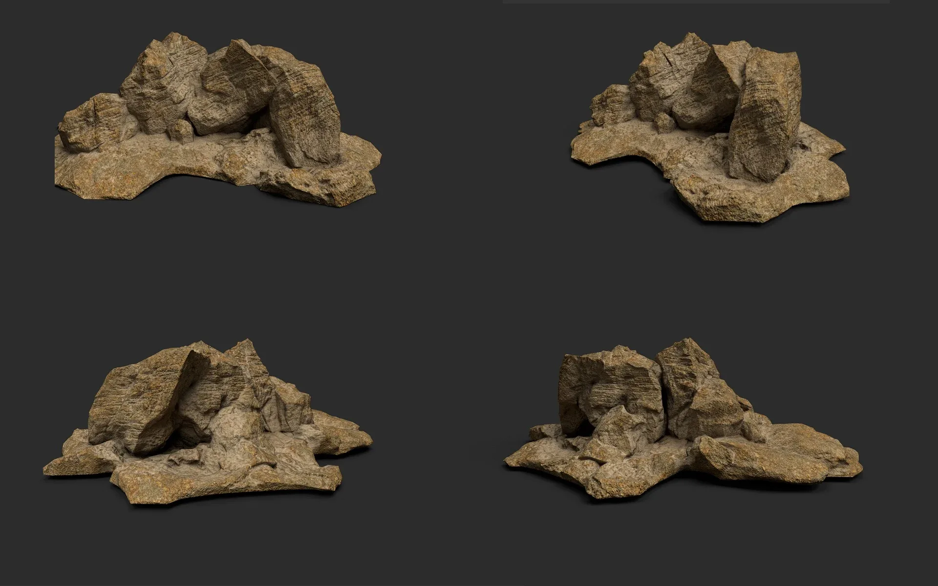Rock Collection 010 - FlippedNormals