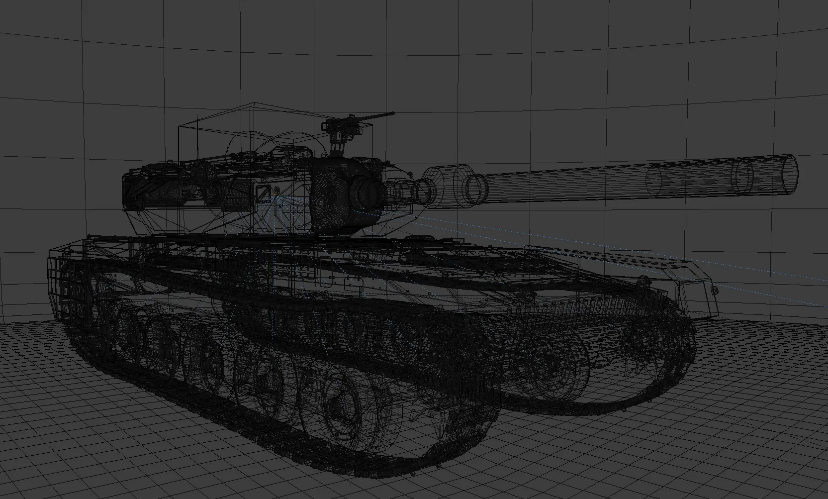 Tank Rigged, Animation Ready - FlippedNormals
