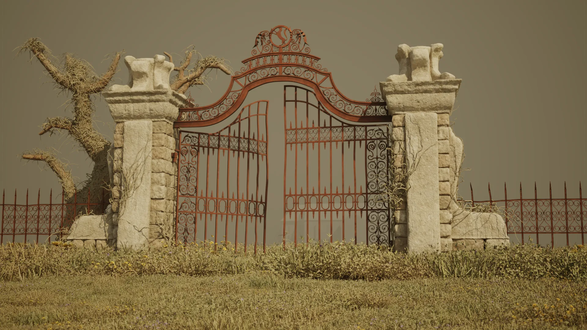 Exterior Environment - Modeling - FlippedNormals Exterior Environment - Modeling - FlippedNormals