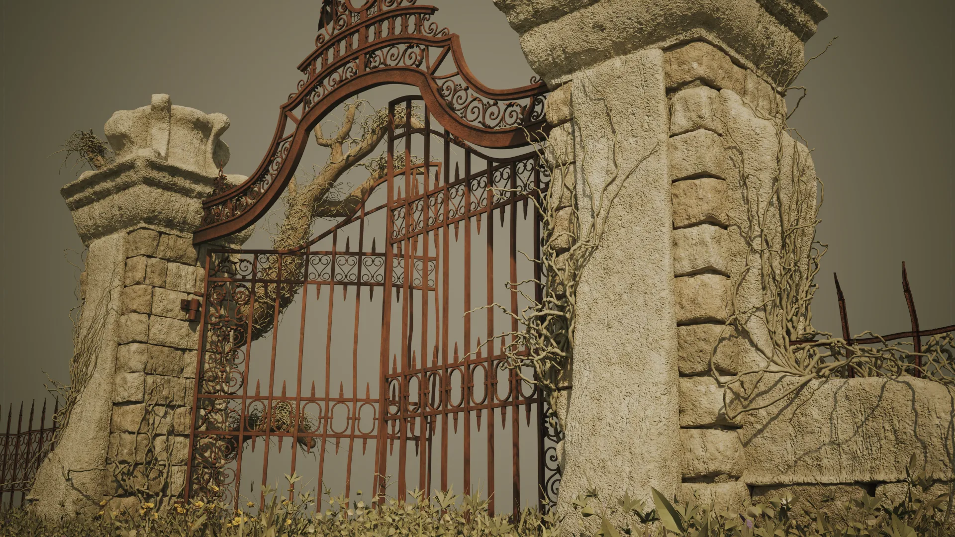 Exterior Environment - Modeling - FlippedNormals Exterior Environment - Modeling - FlippedNormals