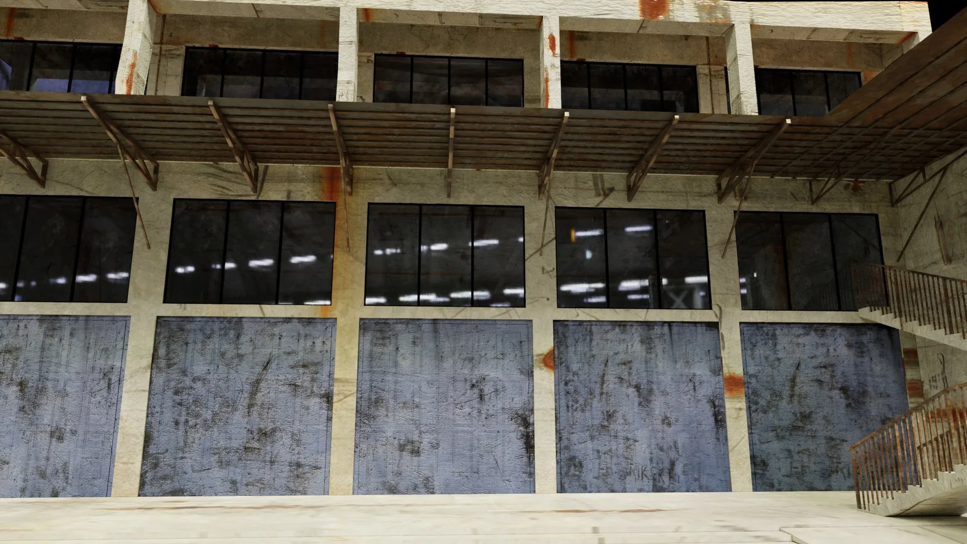 Empty Building - FlippedNormals