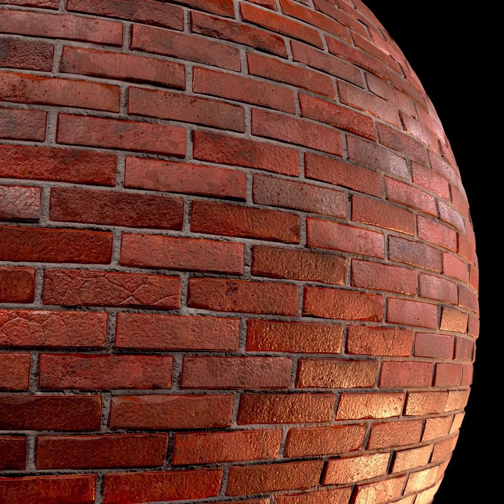 Wall Brick Design-07-PBR-2k-4k - FlippedNormals