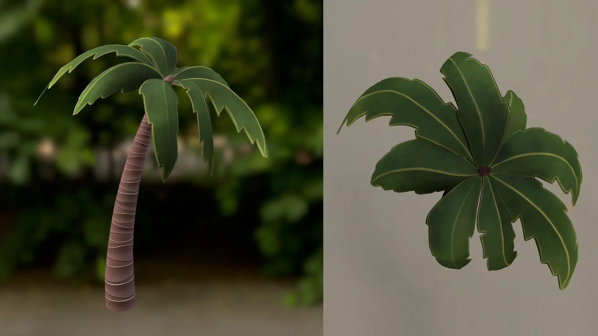 Stylize Palm Tree - FlippedNormals