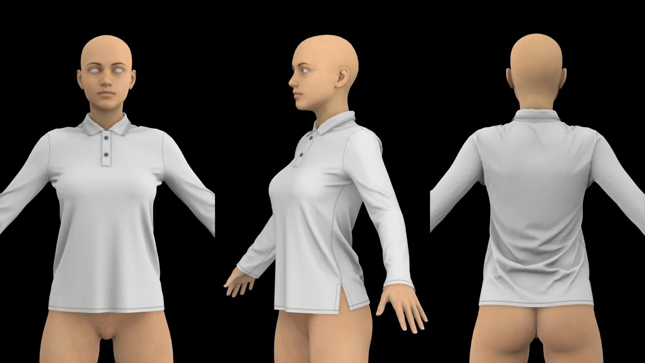 FEMALE BASIC CLOTHES PACK 2021 - FlippedNormals