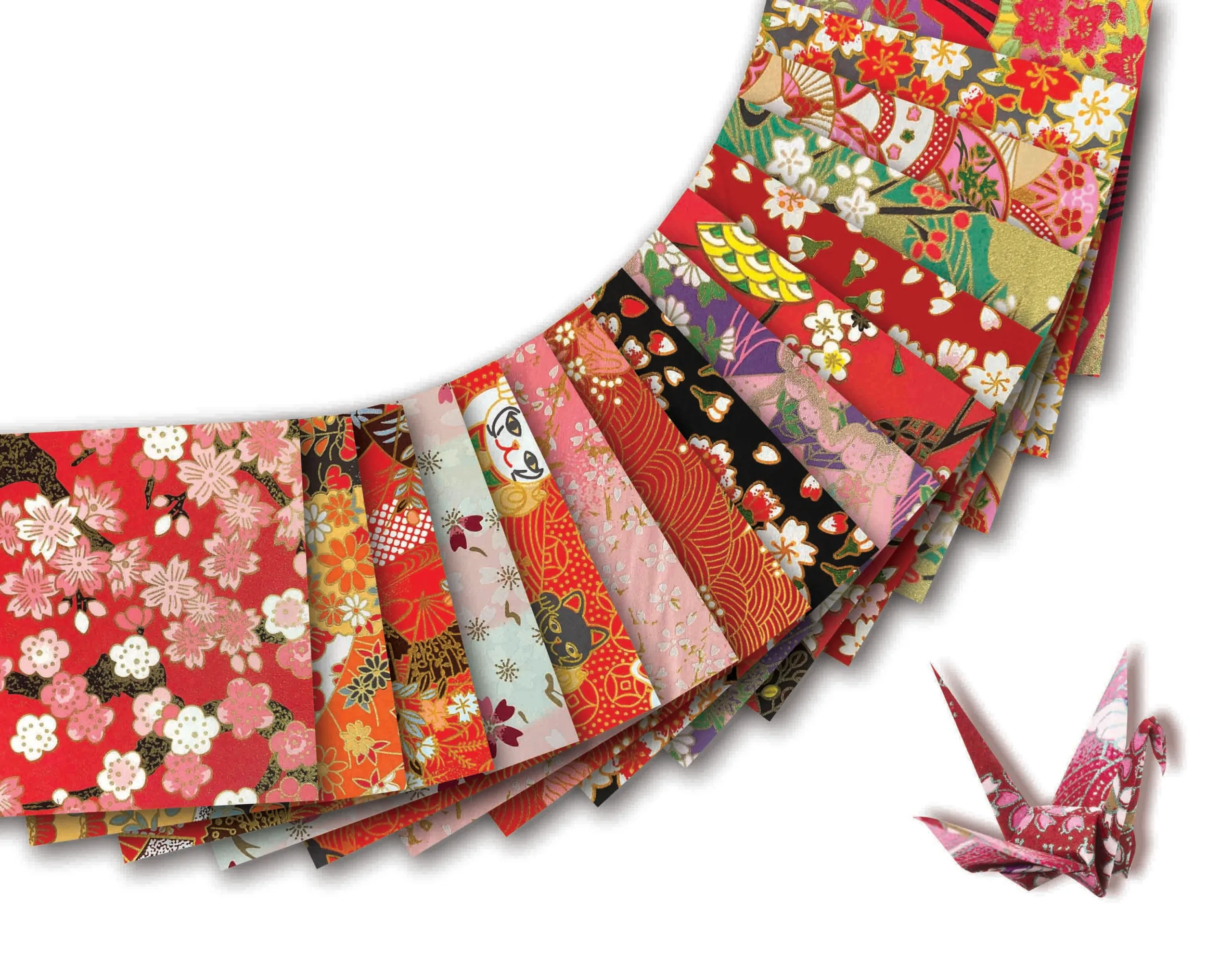 62 ORIGAMI PAPER TEXTURES - FlippedNormals