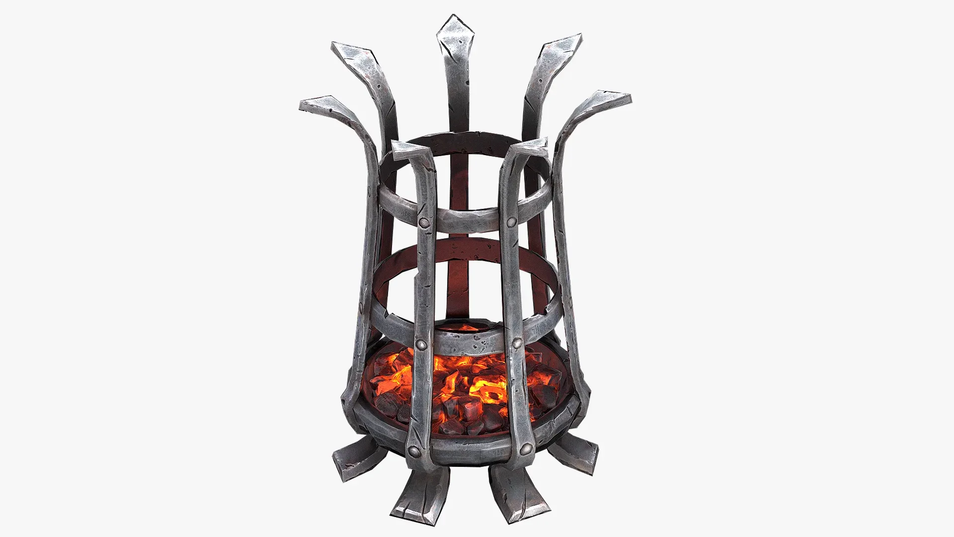 Medieval Brazier - FlippedNormals