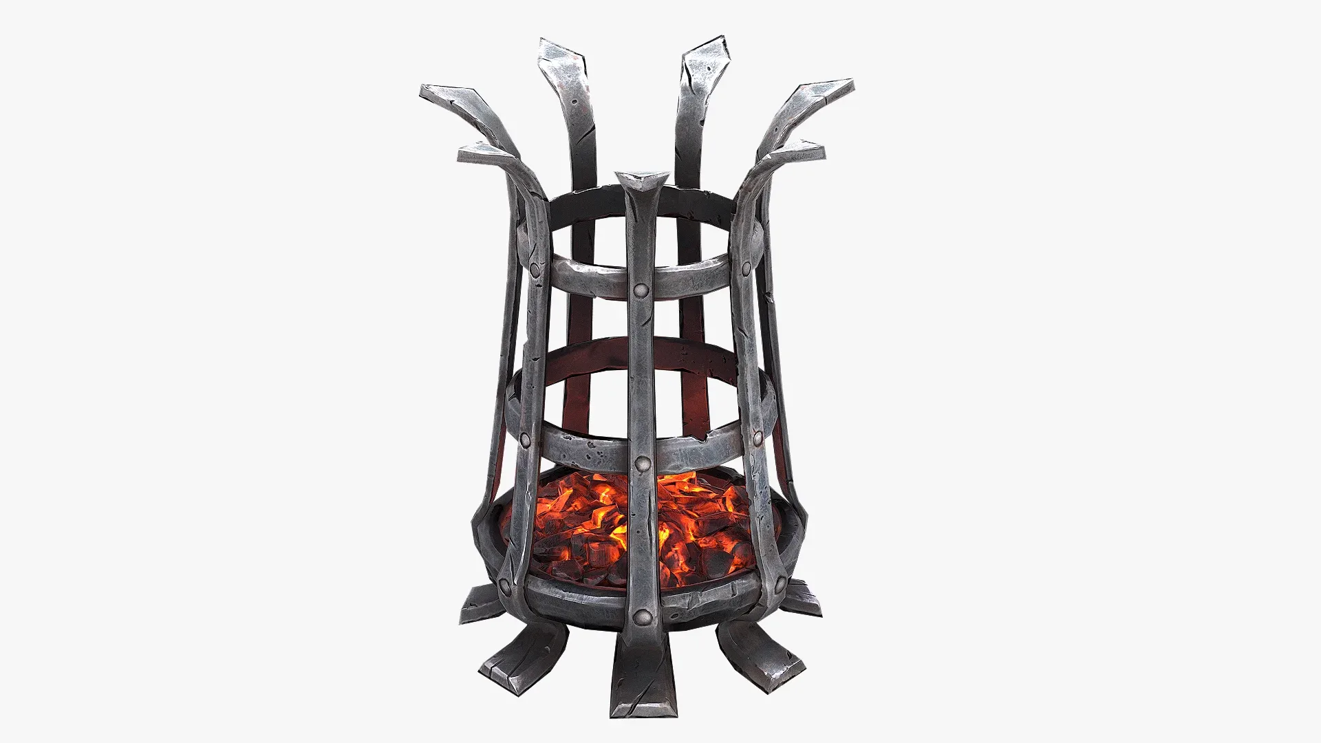 Medieval Brazier - FlippedNormals