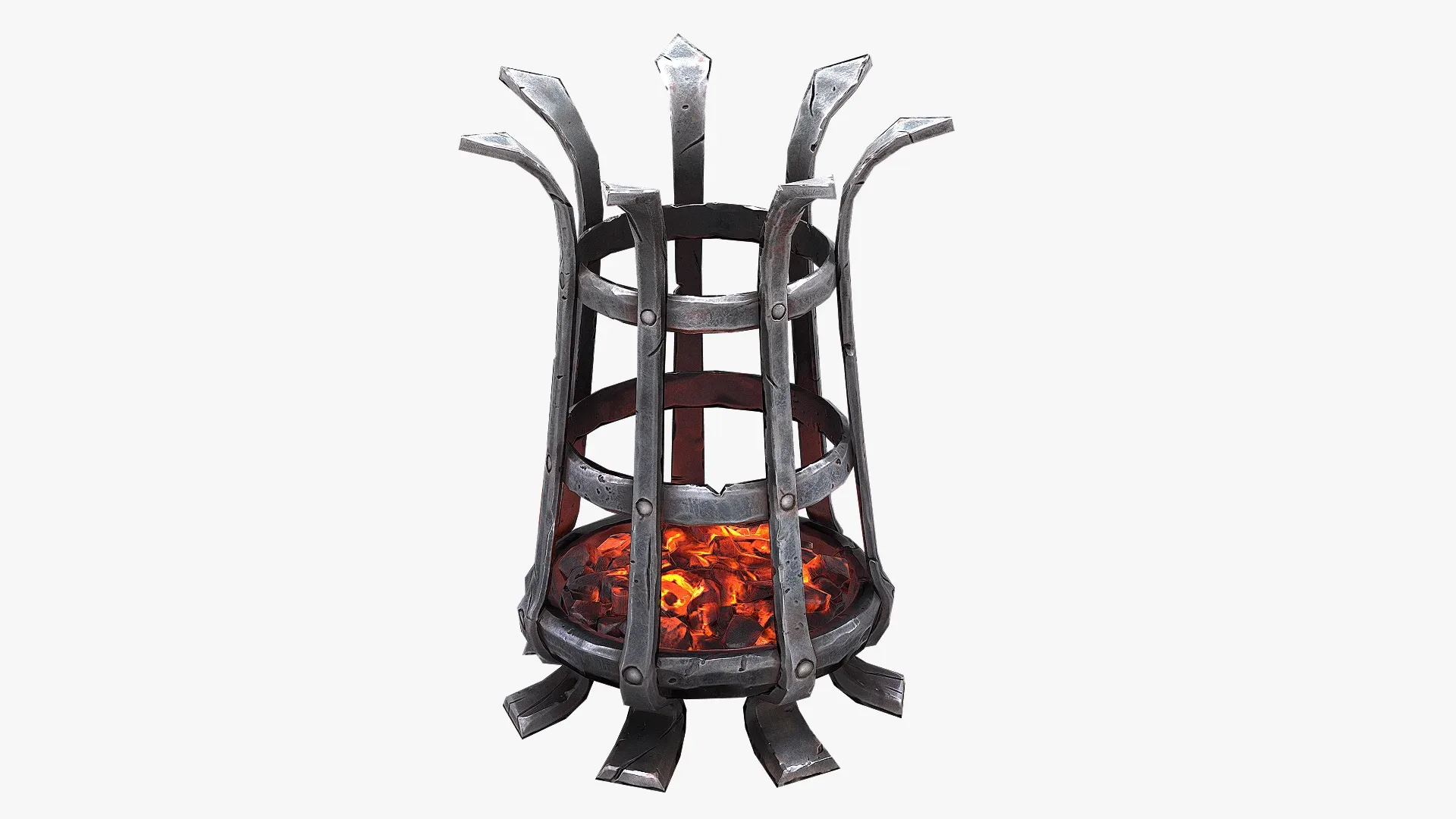 Medieval Brazier - FlippedNormals