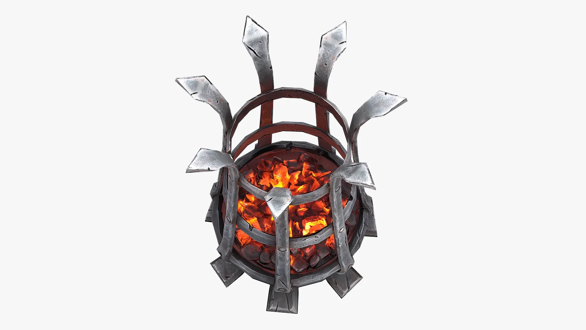 Medieval Brazier - FlippedNormals