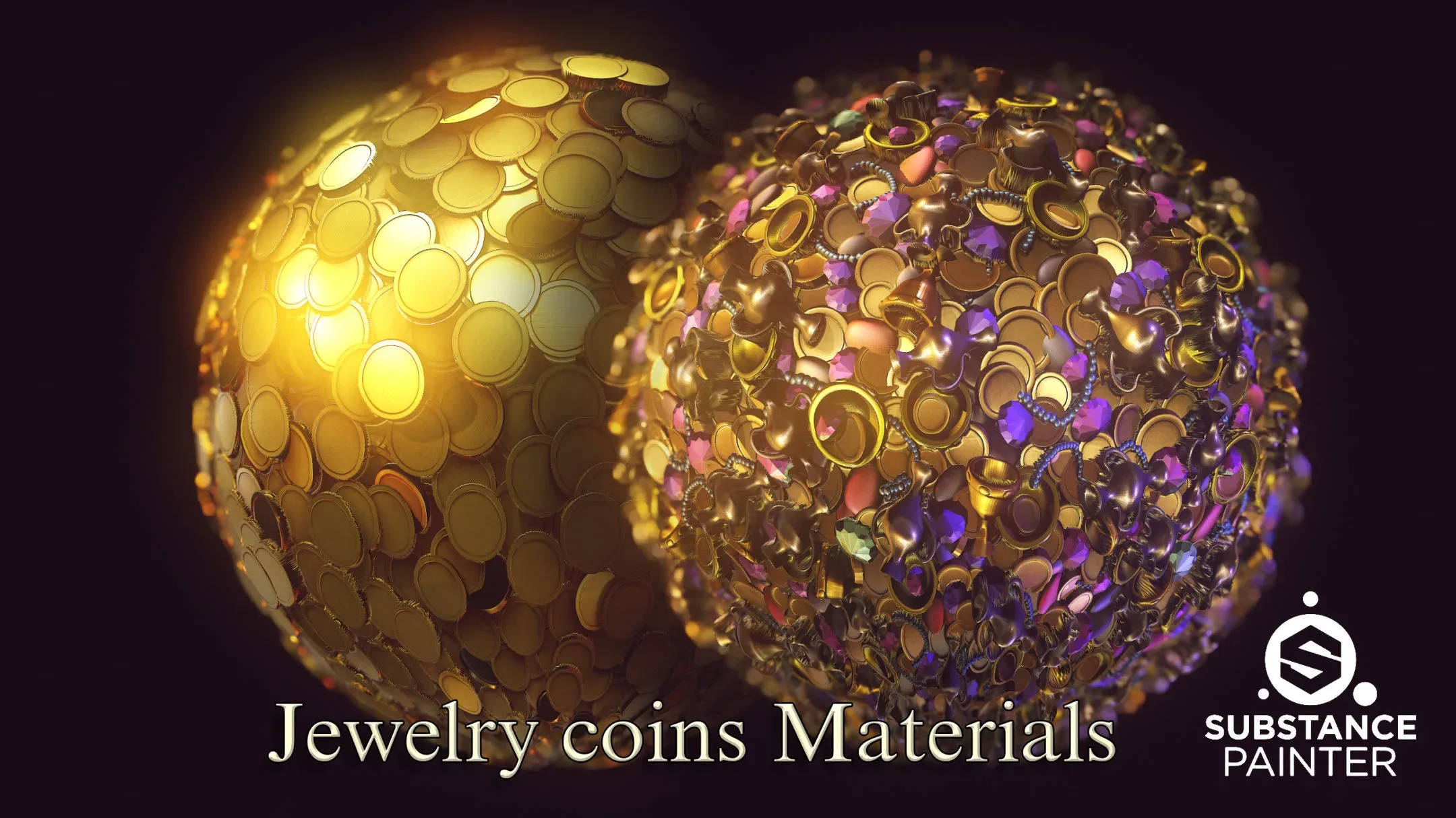 Jewelry Coins Materials - FlippedNormals