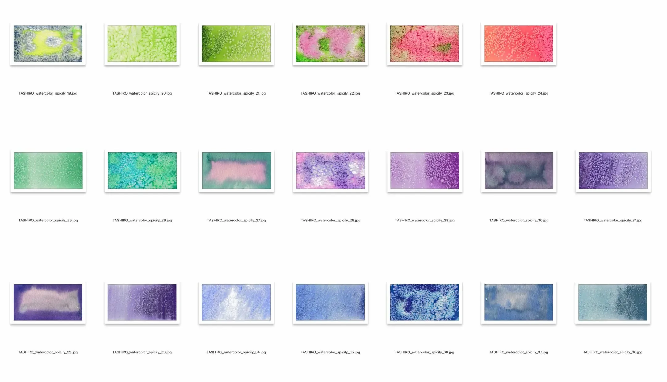 91 WATERCOLOR TEXTURES - FlippedNormals