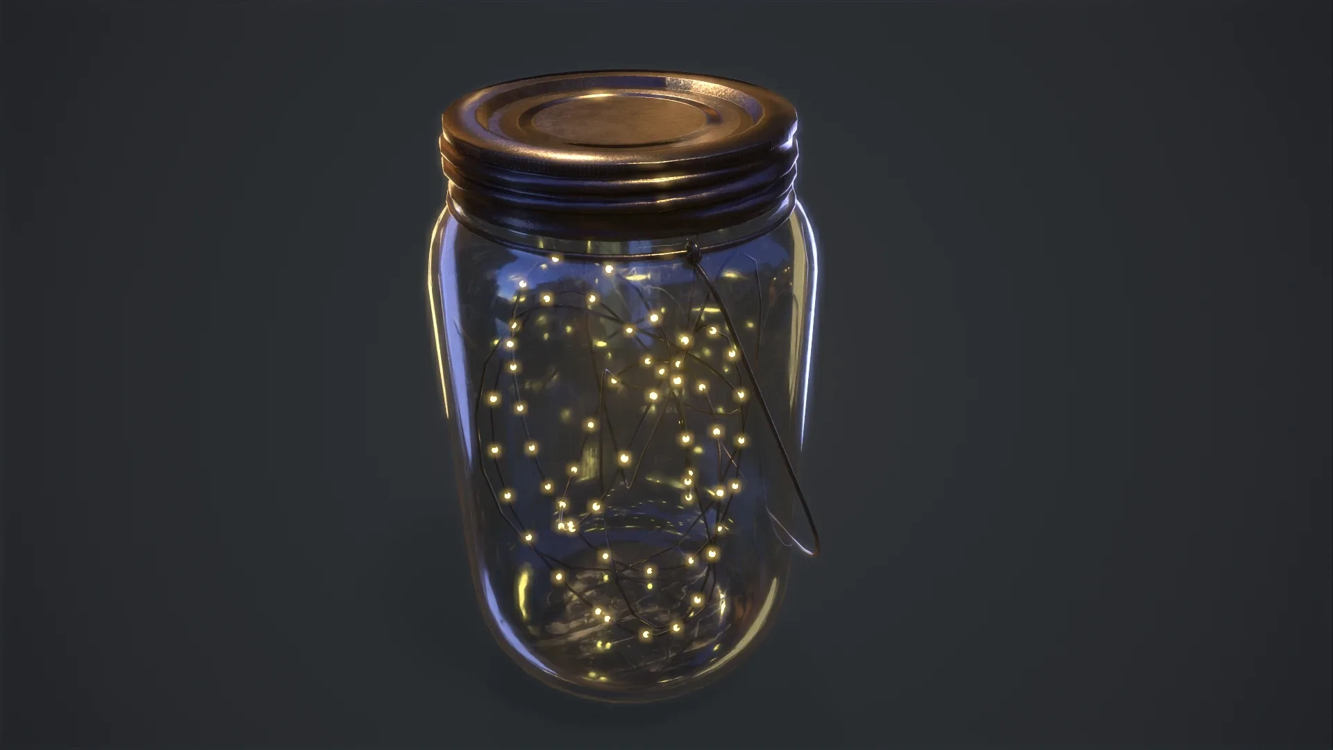 Mason Jar LED Lantern - FlippedNormals