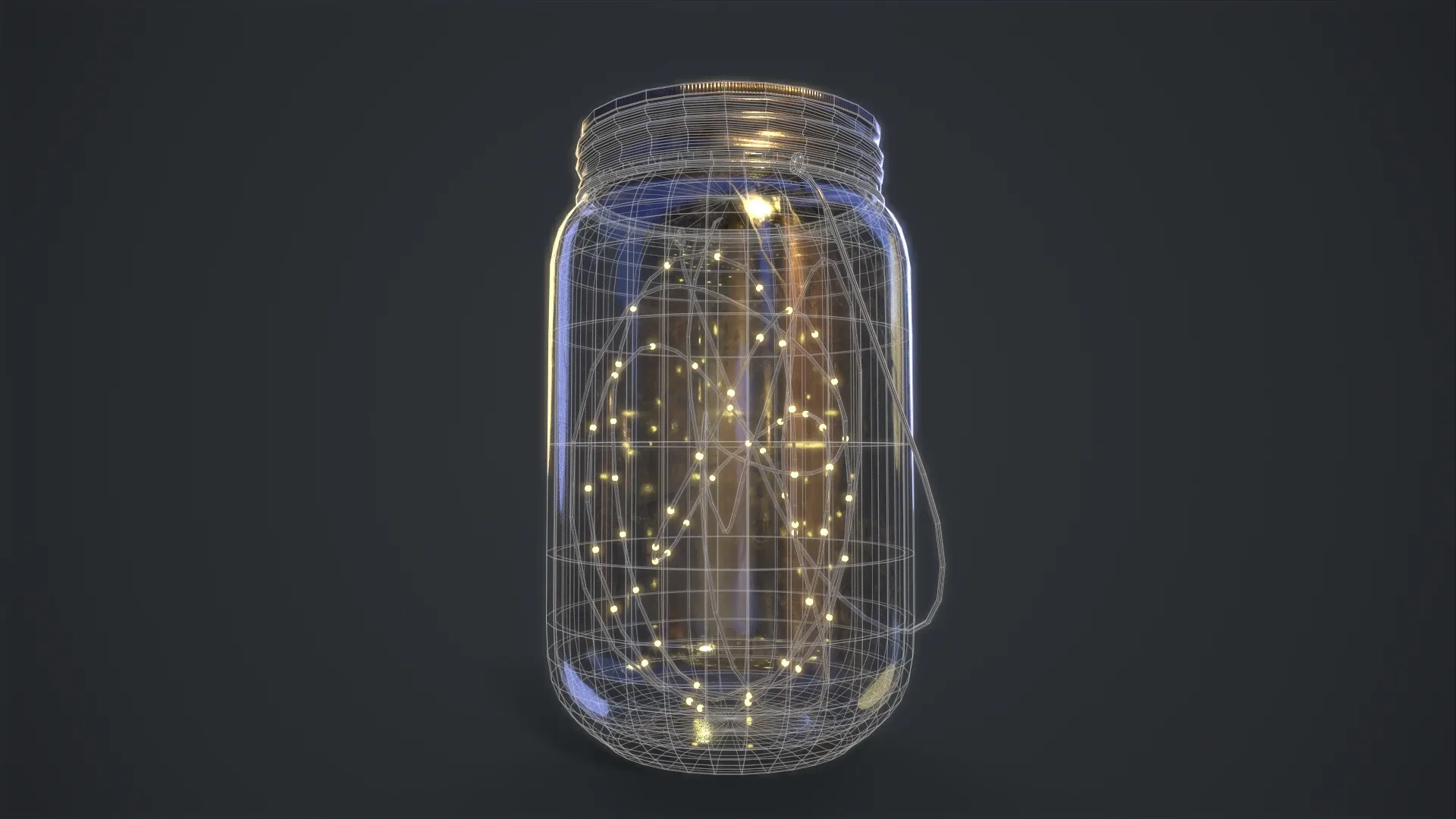 Mason Jar LED Lantern - FlippedNormals