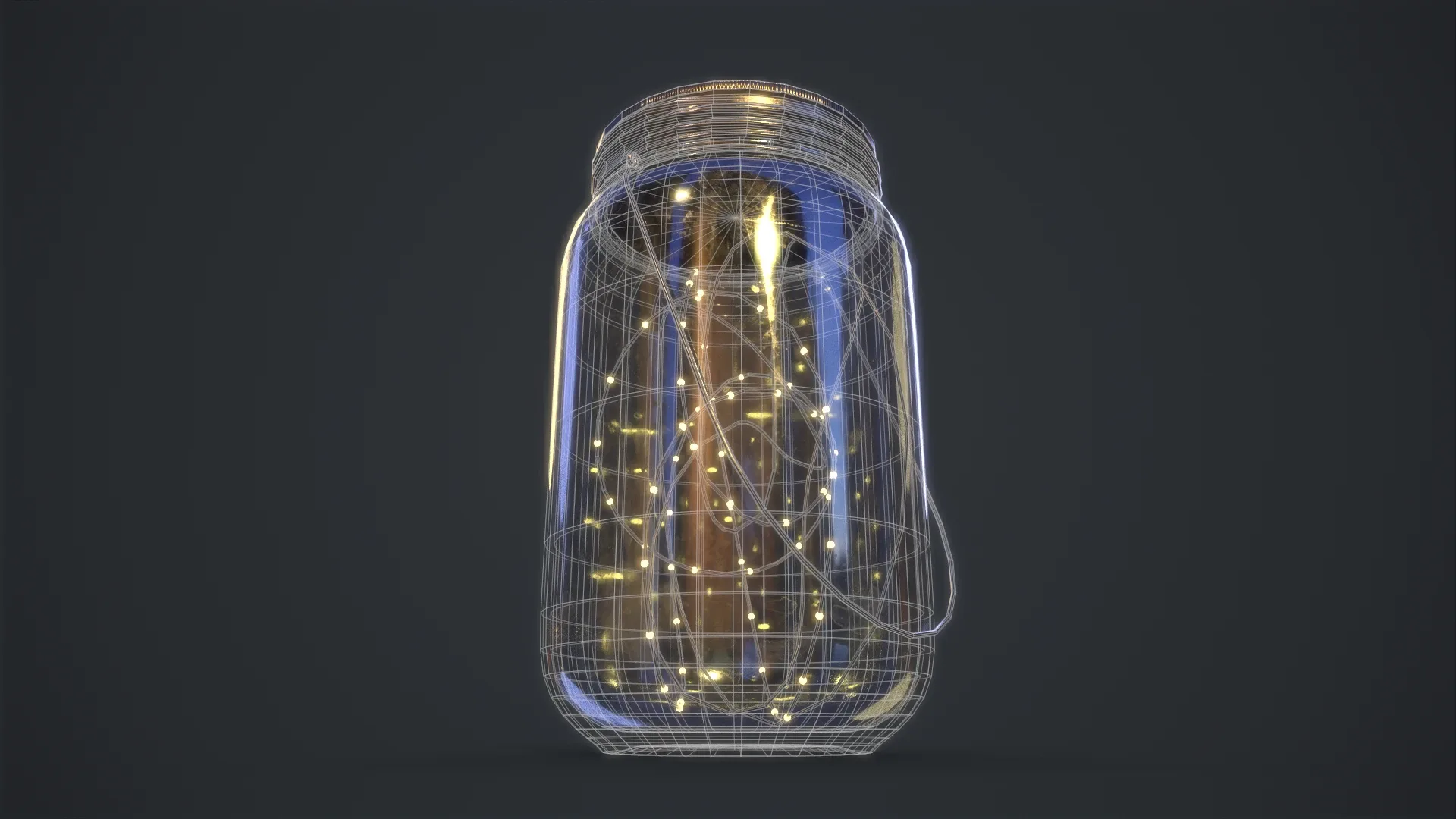 Mason Jar LED Lantern - FlippedNormals